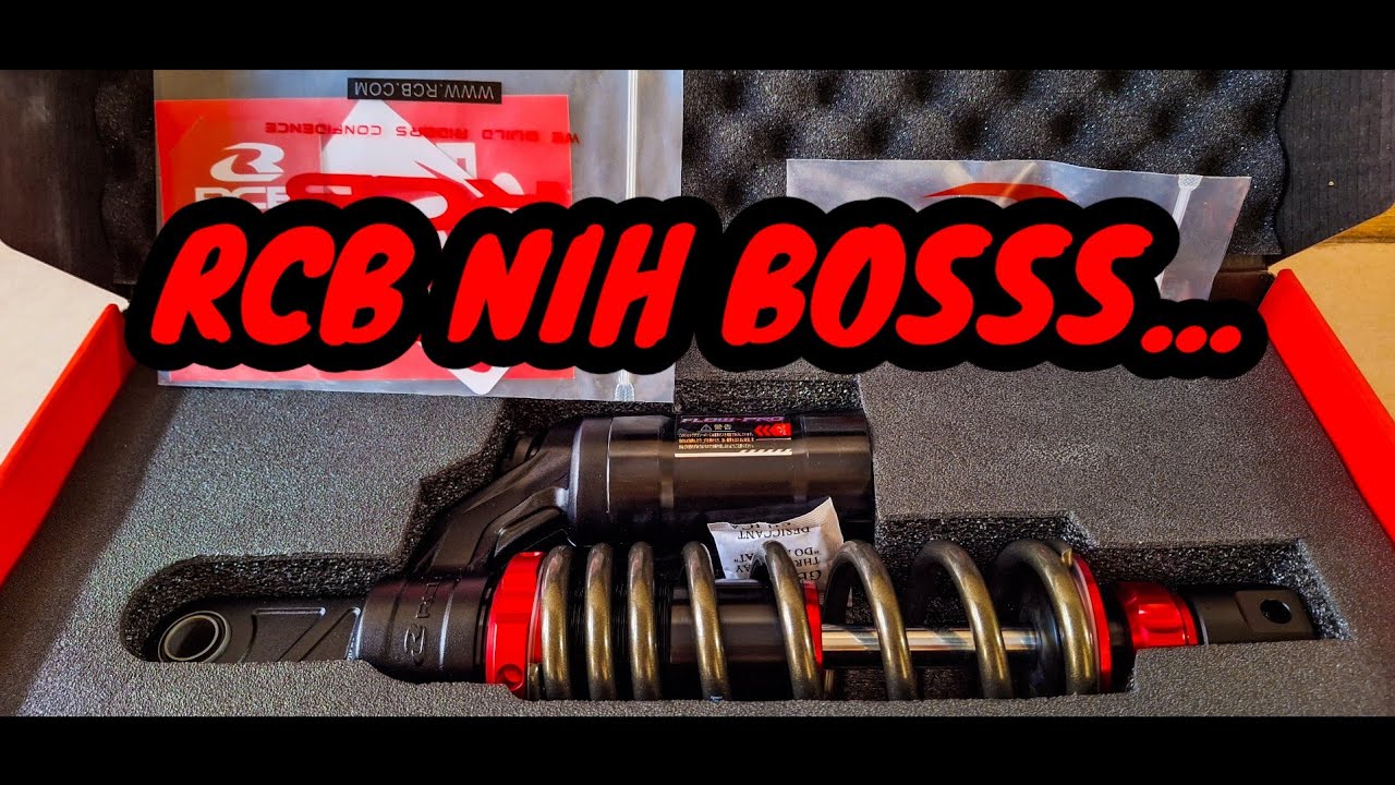 RCB FLOW PRO SUSPENSION 330MM TITANIUM BEAT FI - YouTube