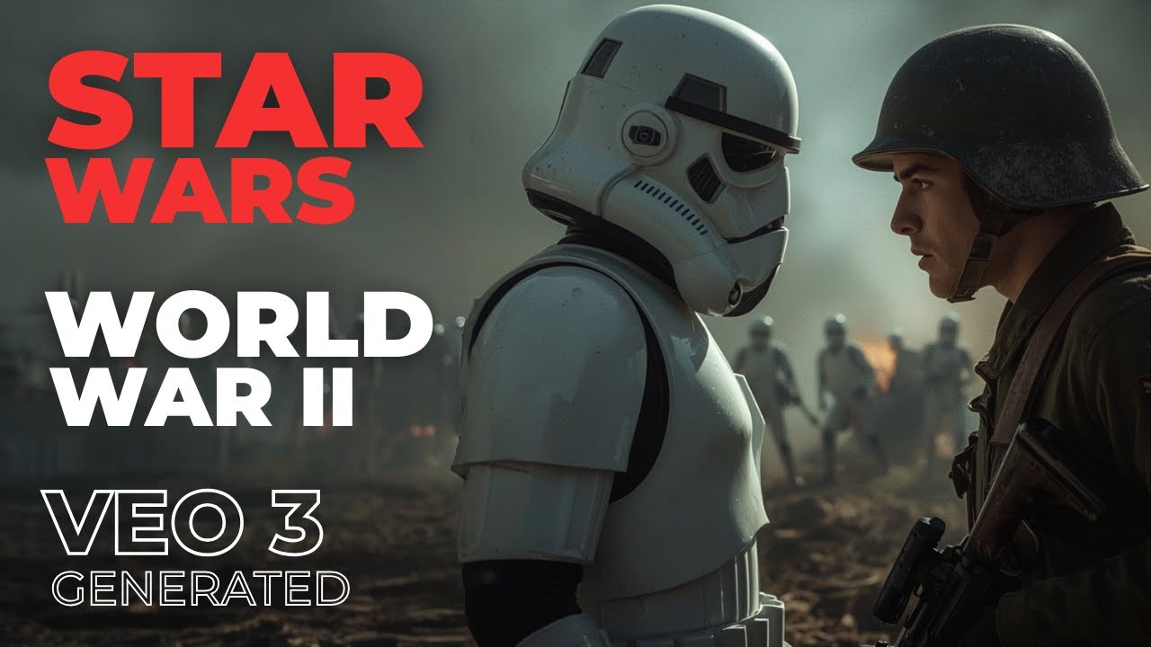STORMTROOPERS VS WORLD WAR II SOLDIERS | Cinematic Trailer (VEO 3 ...