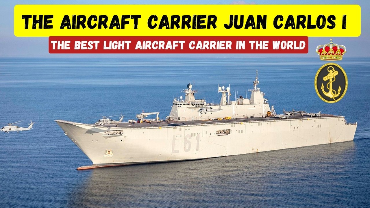 The aircraft carrier Juan Carlos I. The best light aircraft carrier in ...