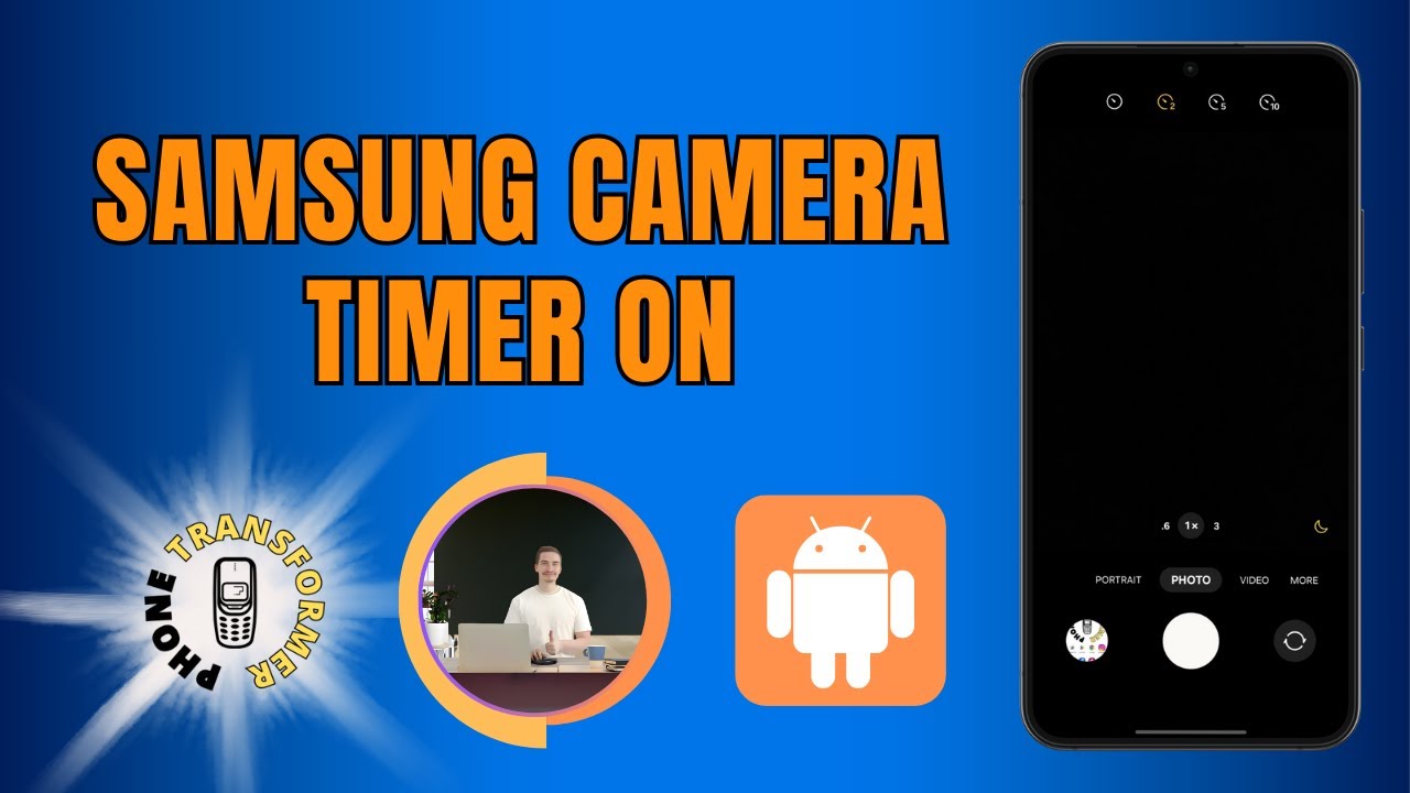 How to Turn on Camera Timer on Samsung Phone - For Beginners (2025 ...