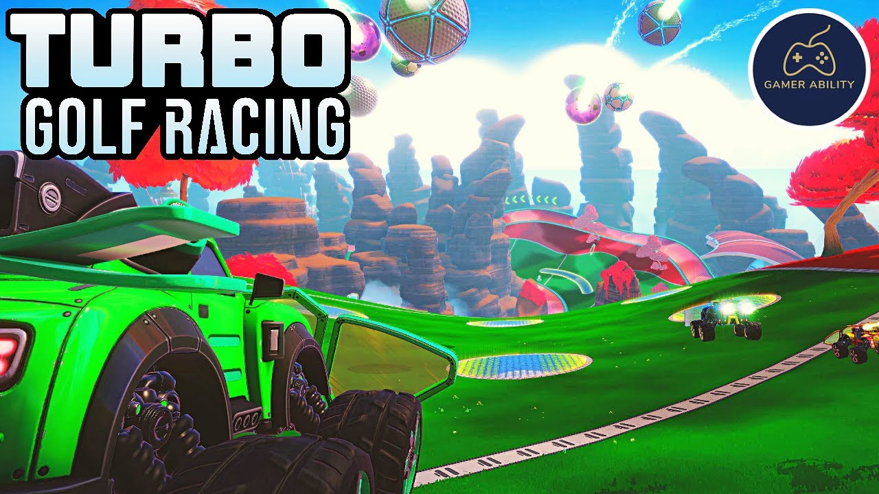 EPIC NEW CAR GOLF GAME! Turbo Golf Racing Gameplay - YouTube