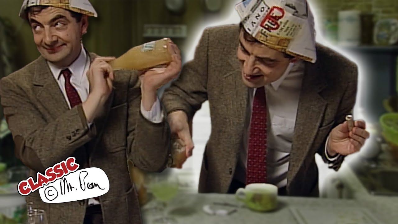 Bartender Bean | Mr Bean Funny Clips | Classic Mr Bean - YouTube