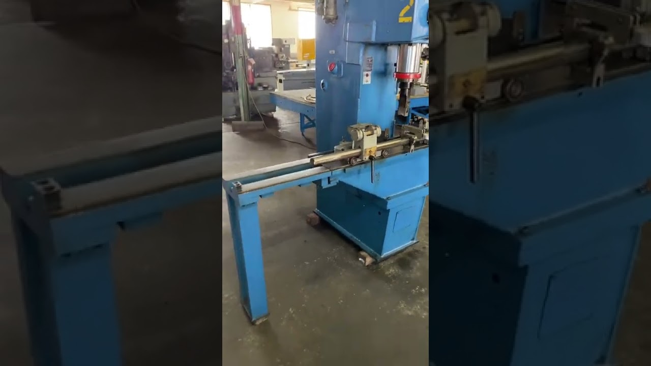 Eitel RP-40 Hydraulic Straightening Press - YouTube