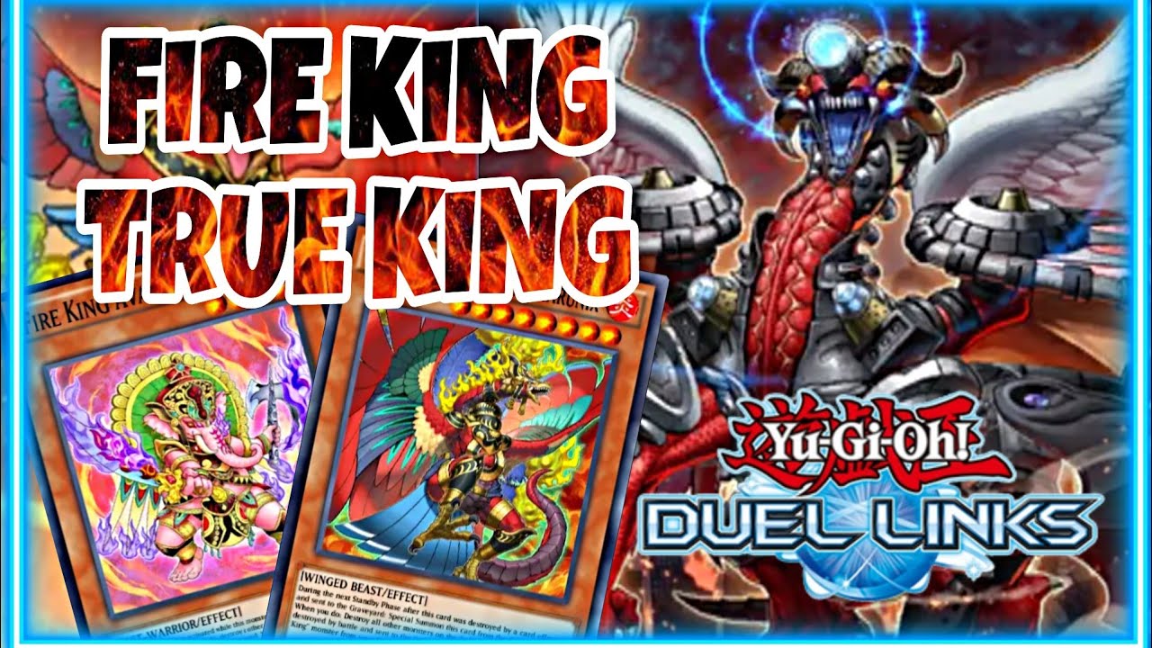FIRE KING TRUE KING DECK BEST DUELS IN RANK DUEL 💪💥 [Yu-Gi-Oh] Duel ...
