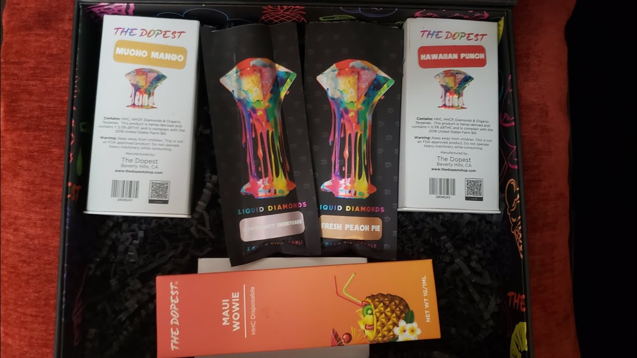 Hella High Club Review (HHC/HHCP/Liquid Diamonds) 12th Bundle - YouTube