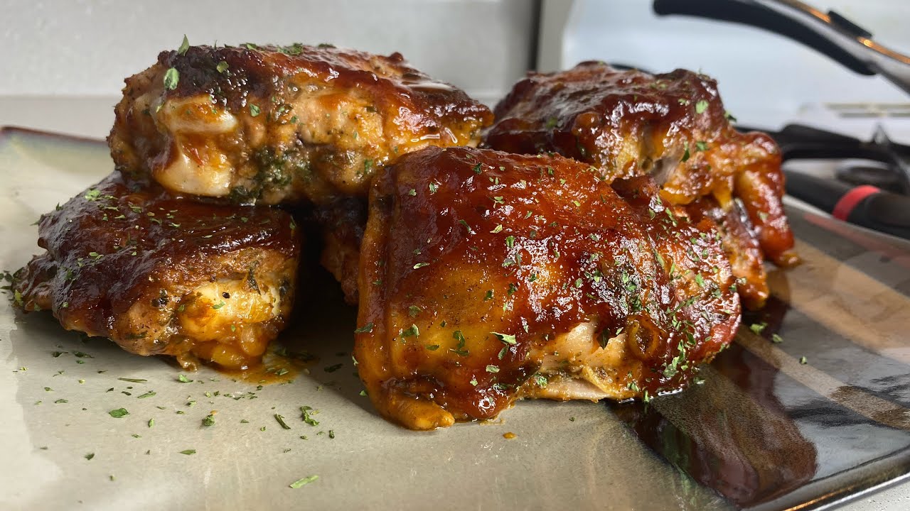 How To Make Oven Baked BBQ Chicken | Life of Lele - YouTube