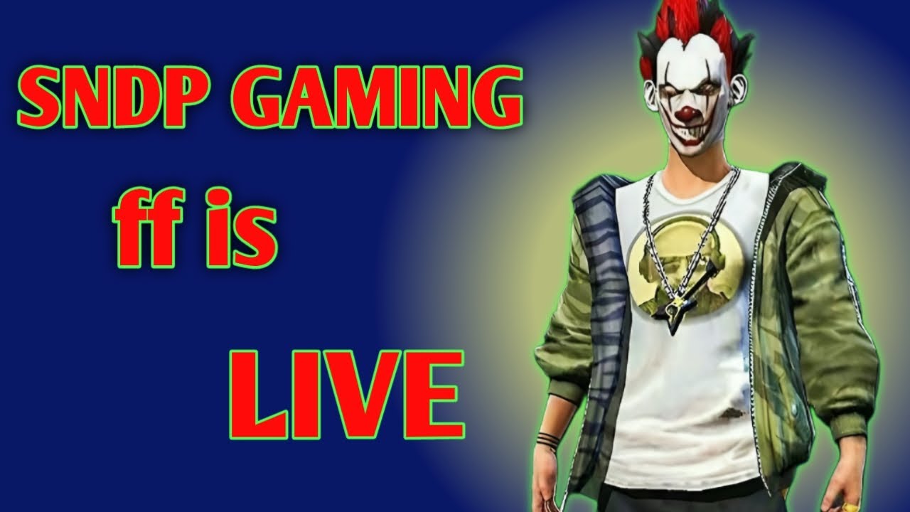 sndp gaming ff Live Stream - YouTube