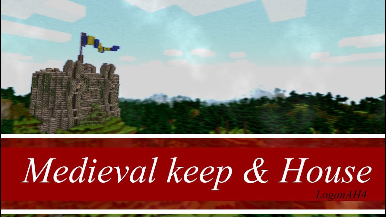 Minecraft Medieval Keep and Royal House - YouTube