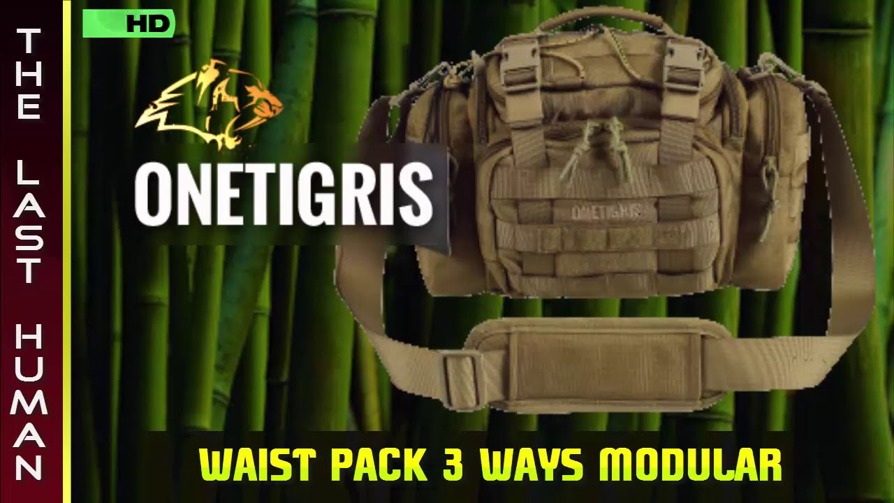 ONE TIGRIS --WAIST PACK 3 WAYS-- """ el pequeño Dragón durmiente ...