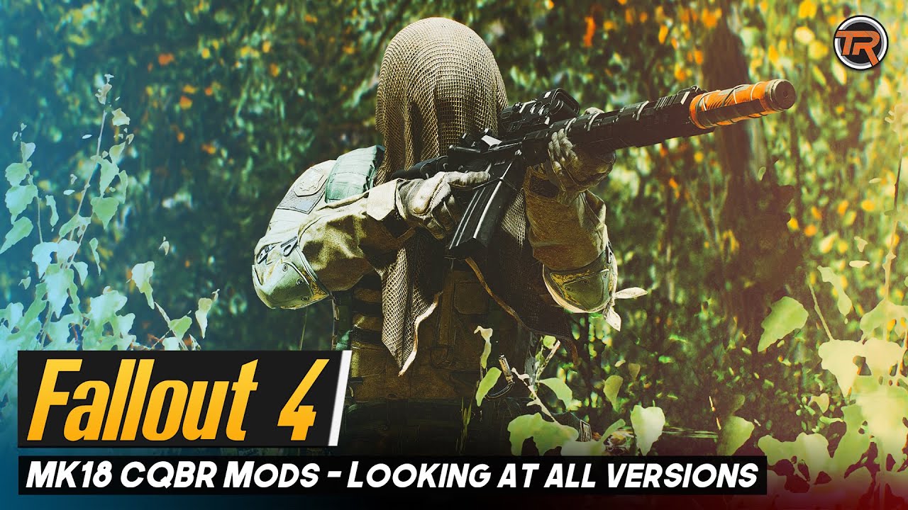 Finding the Best Weapon Mod in Fallout 4 on Xbox - The MK18 CQBR - YouTube