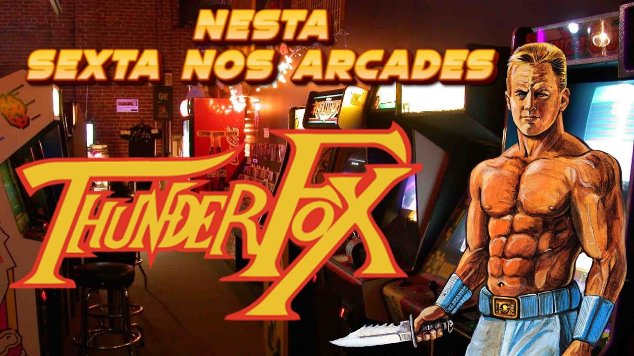 Thunder Fox (Taito, 1990) nesta Sexta nos Arcades - YouTube