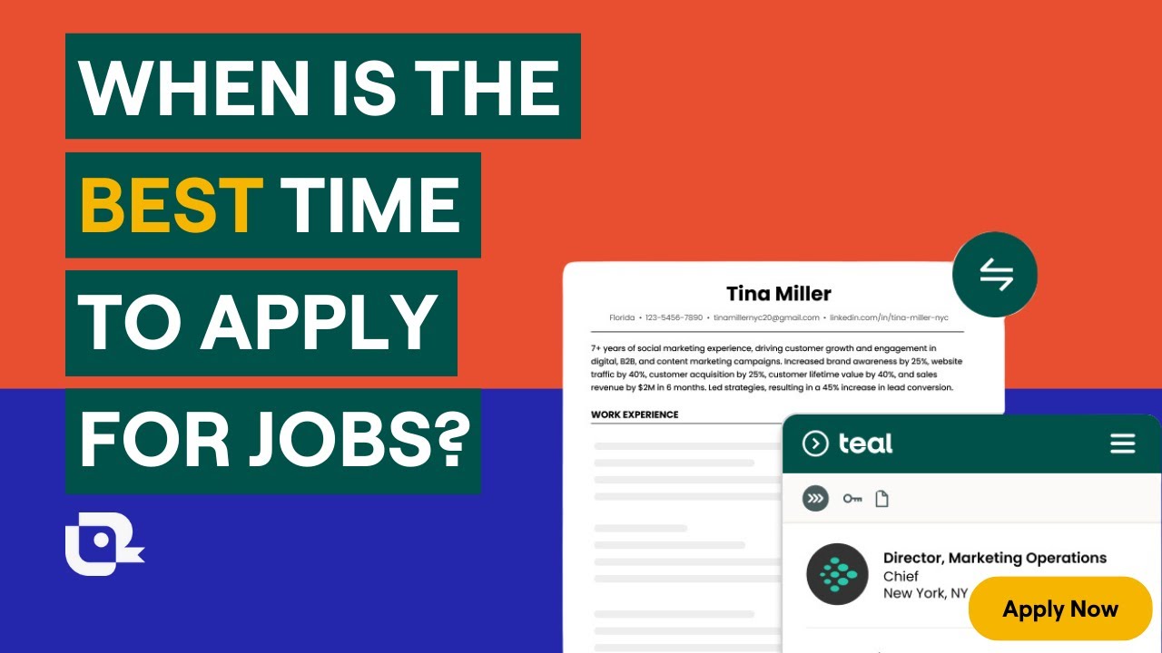 When is the Best Time to Apply for Jobs Your 2024 Job Search Timeline ...