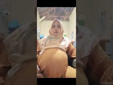 BUMIL KEMBAR KONTRAKSI | PERUT BESAR BANGET #pregnant