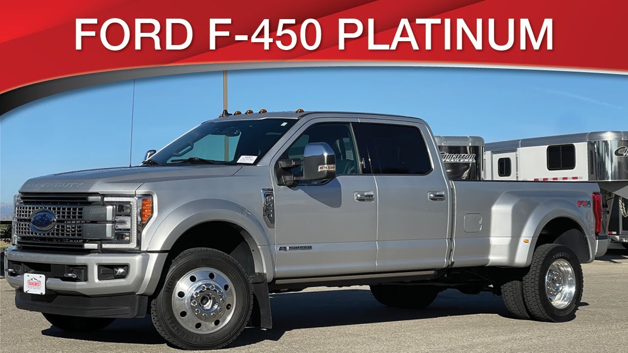Ford F-450 Super Duty Platinum FX4 - YouTube