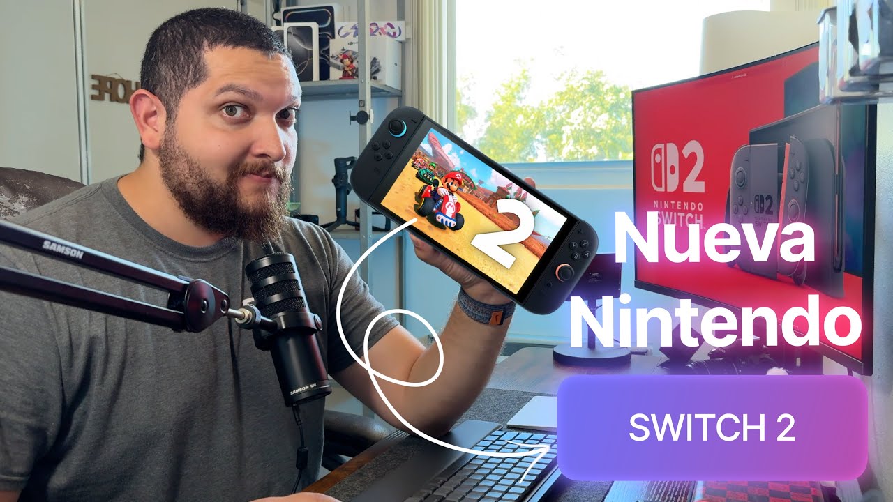 Nintendo SWITCH 2 Trailer oficial desvela todas sus características ...