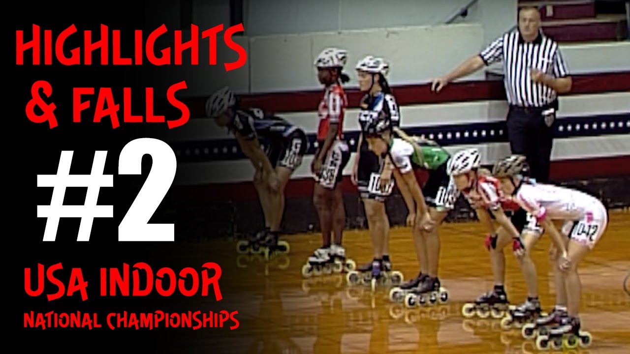 Inline Racing On Roller Skates Highlights and Crashes - YouTube