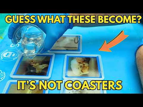 This Isn’t What Coaster Moulds Are For — BUT I DID IT ANYWAY!