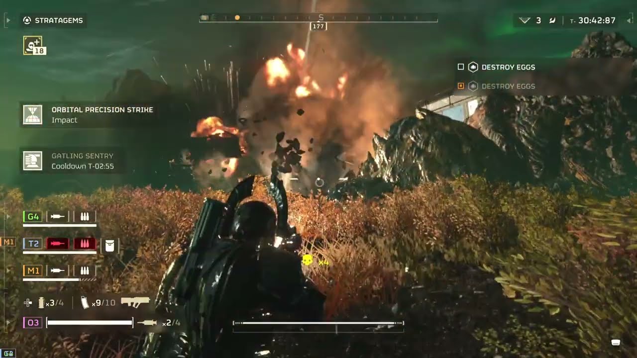 HELLDIVERS 2 Gameplay - Full Squad Termanid Demolitionists - YouTube