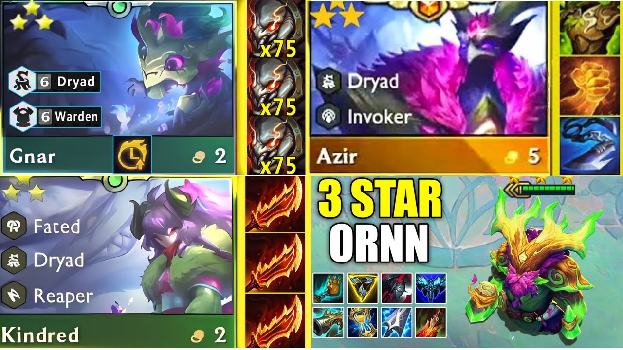 Gaming & Chilling: Playing TFT FULL DRYAD - YouTube