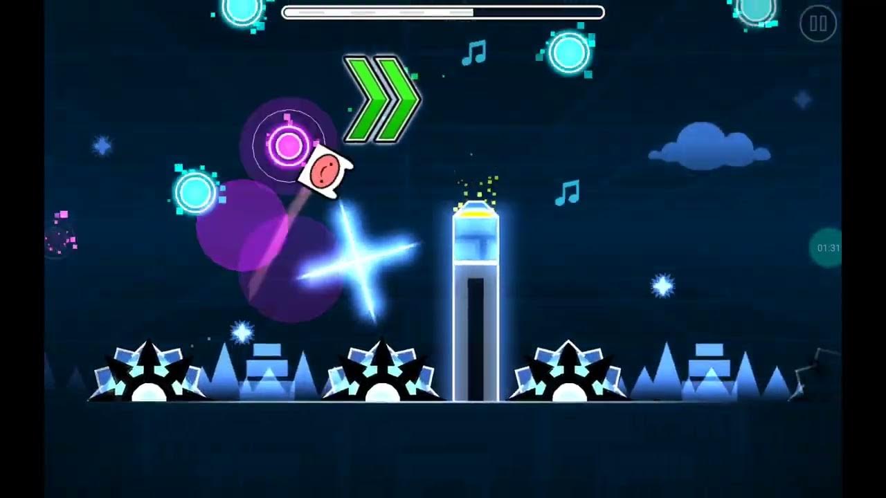 Using noclip in geometry dash - YouTube