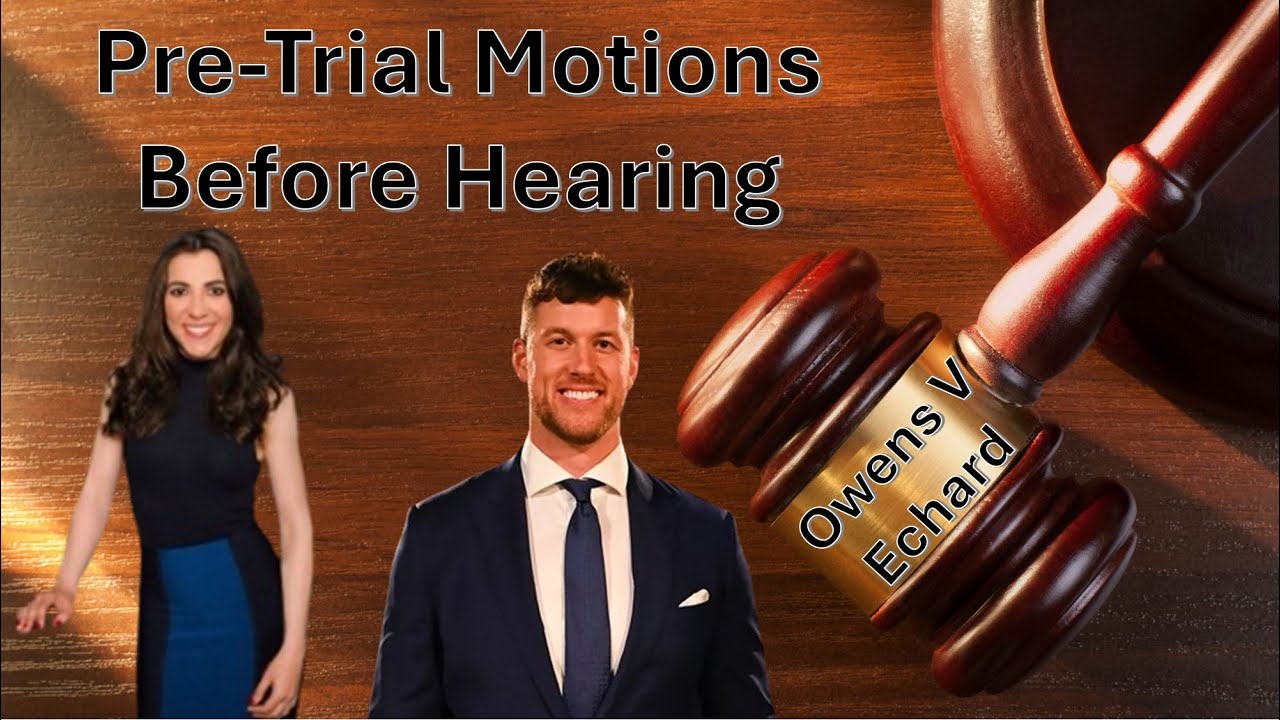Pre-Trial Motions Prior to Hearing - YouTube