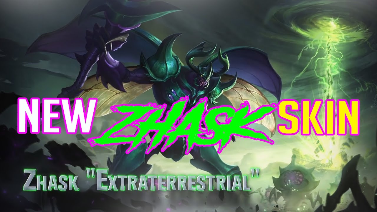 A New Skin Is Out Guys | Zhask Extraterrestrial Skin | Mobile Legends ...