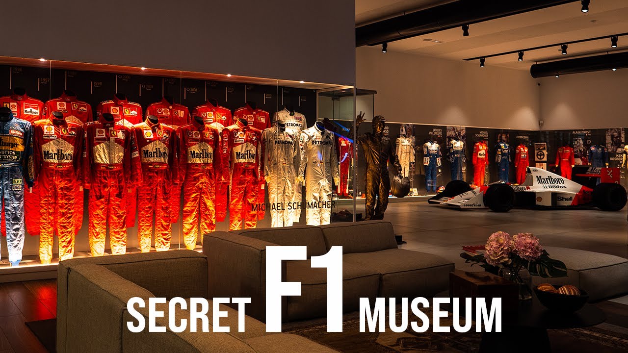 VISIT A PRIVATE FORMULA 1 MUSEUM - YouTube