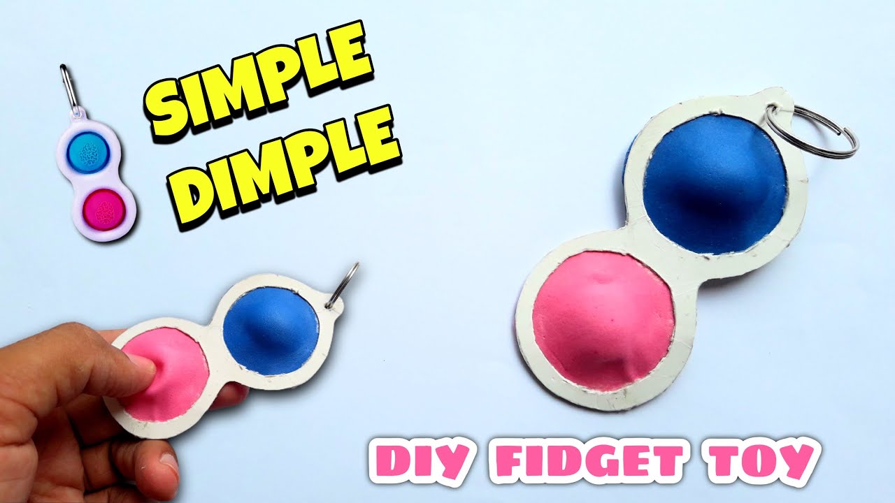 How To Make a Simple Dimple | DIY Simple Dimple | Simple Dimple Fidget ...