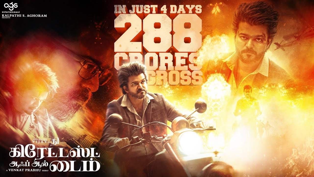 The GOAT Movie Official Box-Office Collection Reports | Thalapathy ...