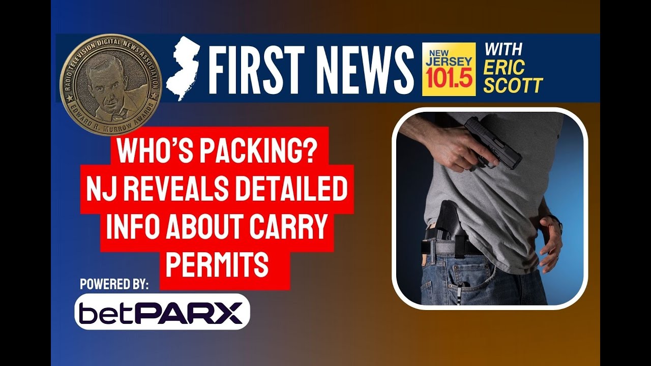 NJ reveals detailed information about firearm carry permits - YouTube