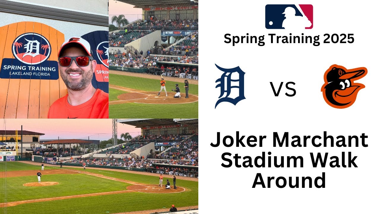 Detroit Tigers Spring Training Stadium -Joker Marchant Stadium Walk ...