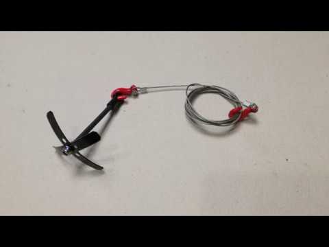 Homemade winch anchor - YouTube