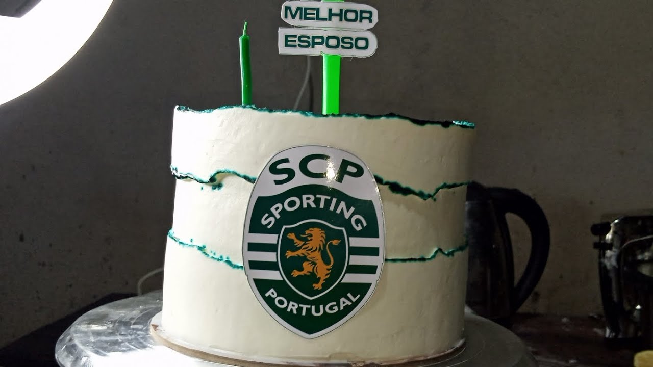 Mini bolo Sporting o mas simples para você fazer 💕 - YouTube