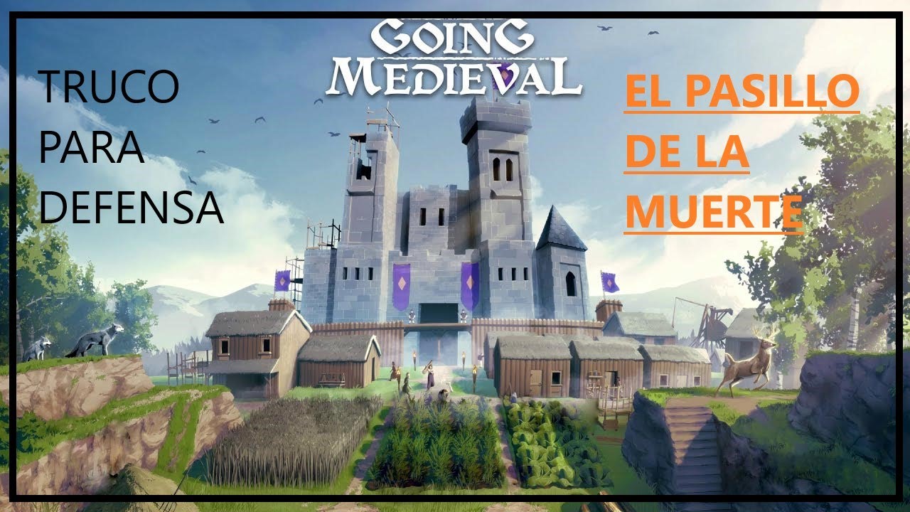 -Truco Facil Para la Mejor DEFENSA con Pocos Recursos [ Going Medieval ...