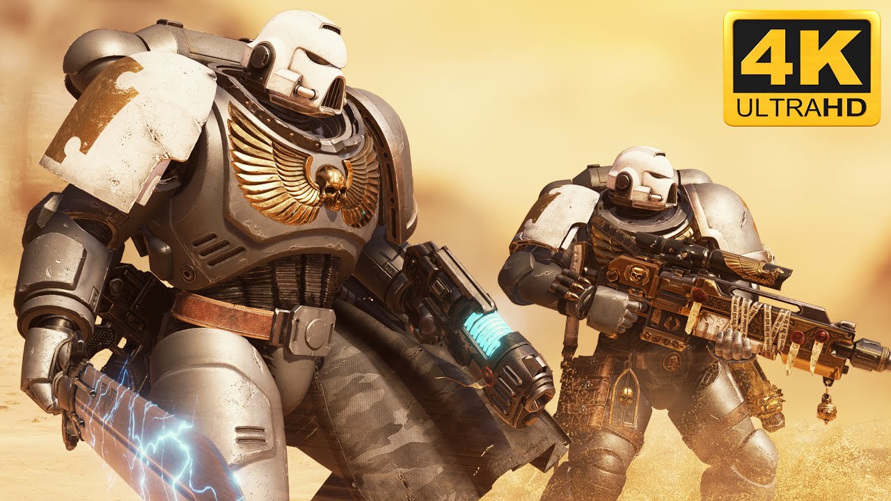 RETRIBUTORS VETERAN SQUAD vs Tyranids - Warhammer 40k: Space Marine 2 ...