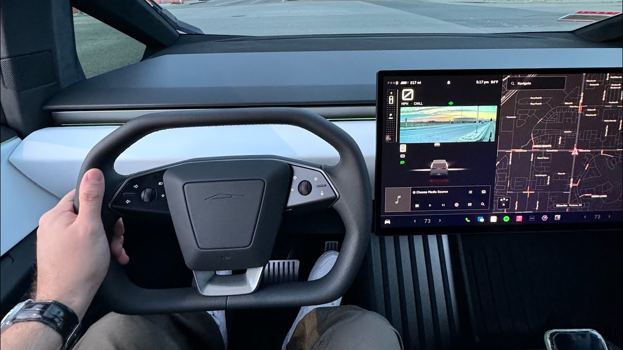 CYBERTRUCK First look 👀 - YouTube