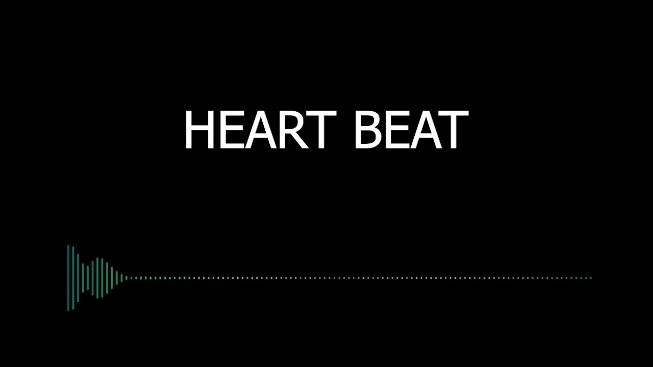 Heartbeat sound effect | sfx /bgm | for videos/films #copyrightfree # ...