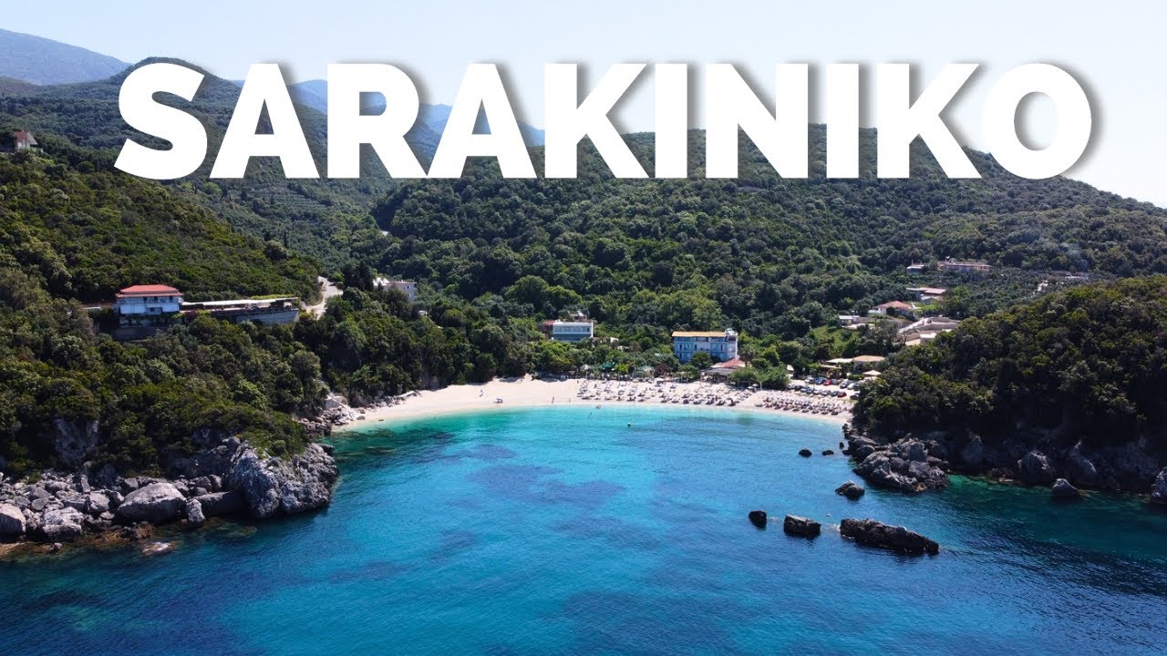 Sarakiniko Beach, Parga - YouTube