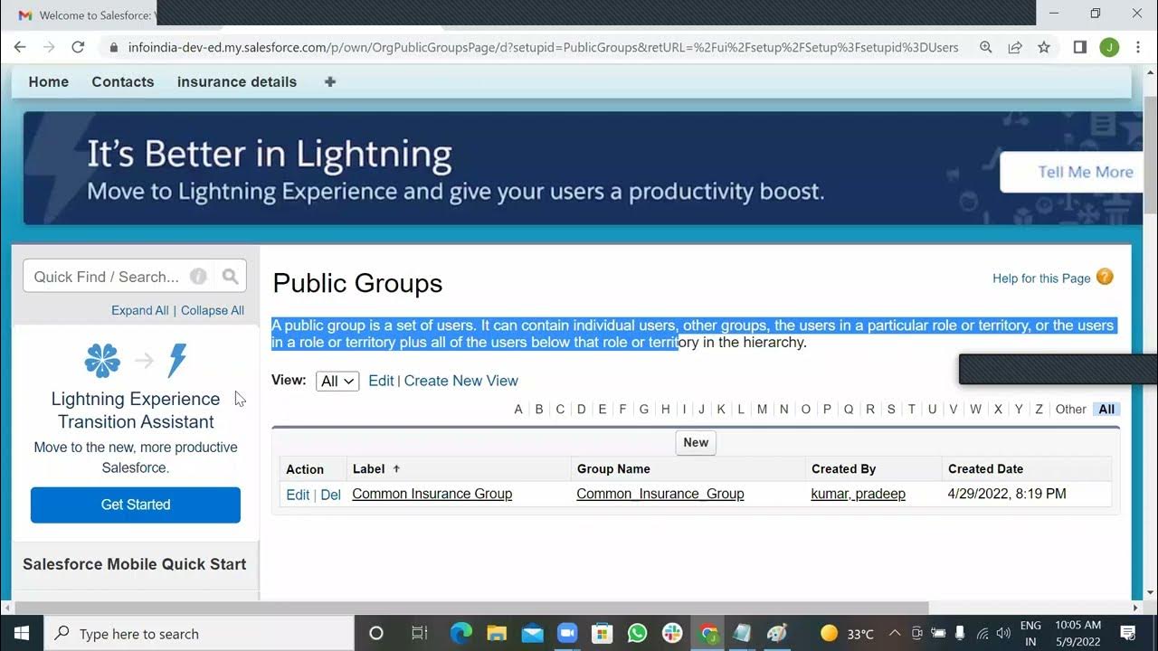 Salesforce For Beginners - 11. How to create Applications, Objects, Tabs and Fields - YouTube