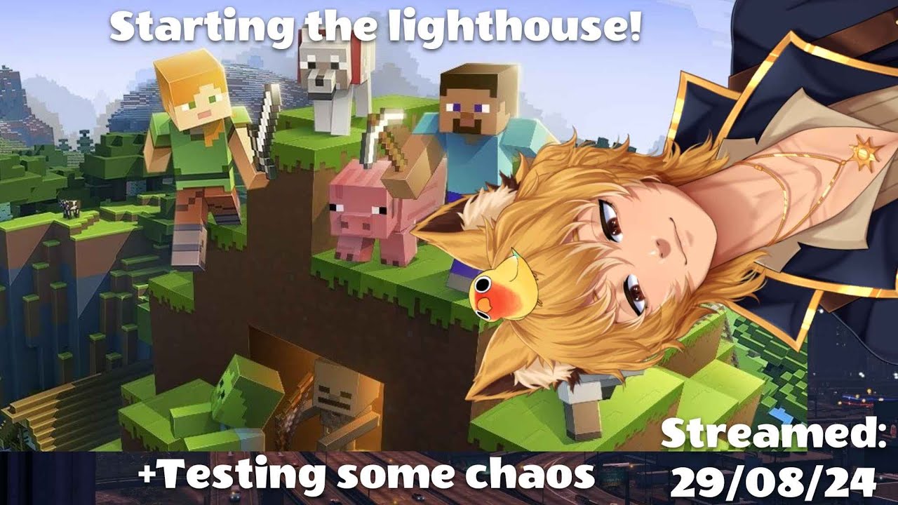 Slaying monsters and building stuff today!☀️ (Streamed 29/08/24) - YouTube