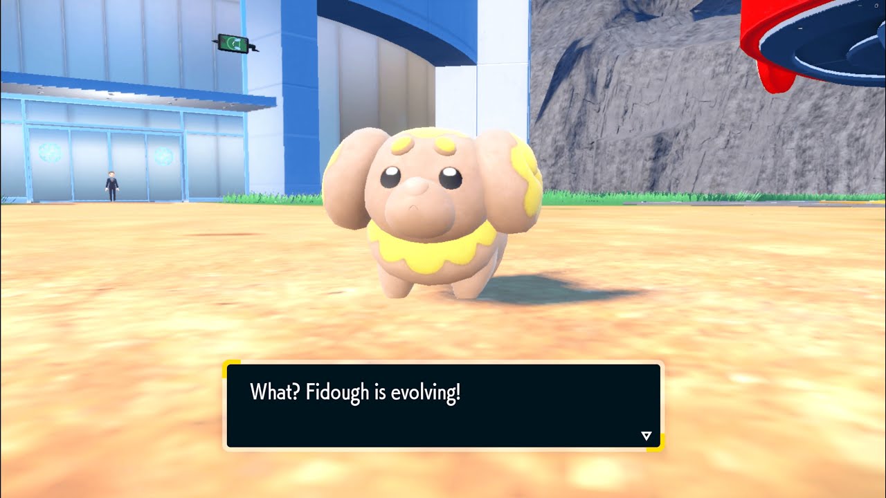 Shiny Fidough Evolving -Pokémon Scarlet - YouTube