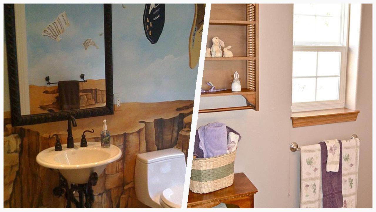 75 Southwestern Brown Powder Room Design Ideas You'll Love ⭐️ - YouTube