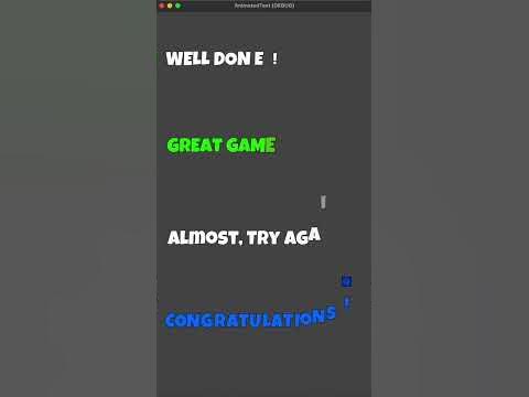 Godot Animated Text plugin #godot #plugin - YouTube
