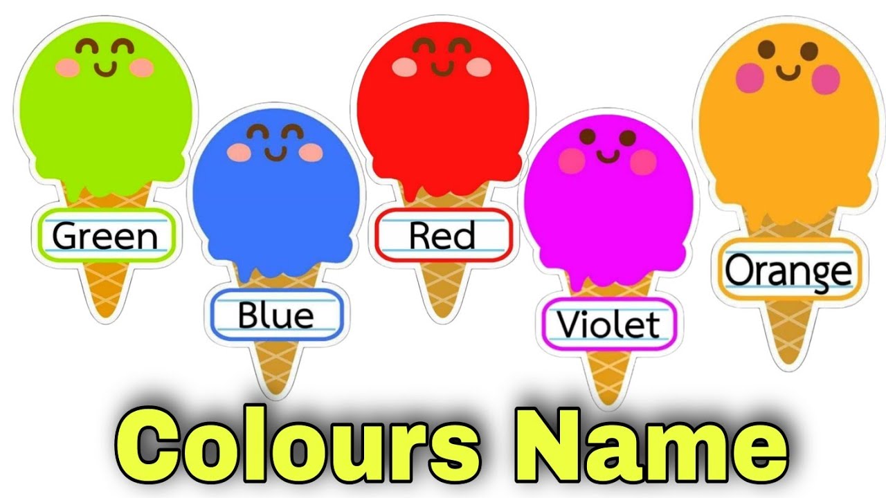 Colours | Name Of Colours For Kids | Kids Learning Zone | Colours ...
