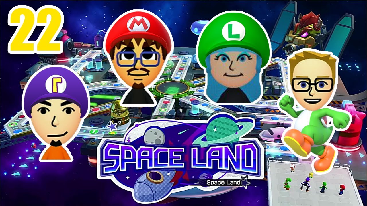 Mario Party Superstars - Space Land (Game 22) | [LSF]Chaz - YouTube