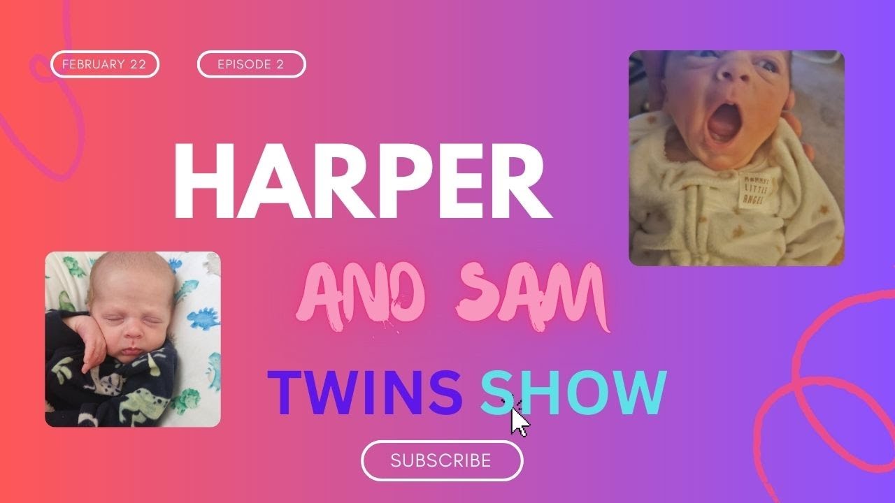 BREAKFAST WITH ADORABLE TWINS HARPER AND SAM #CUTE #TWINS #BABIES # ...