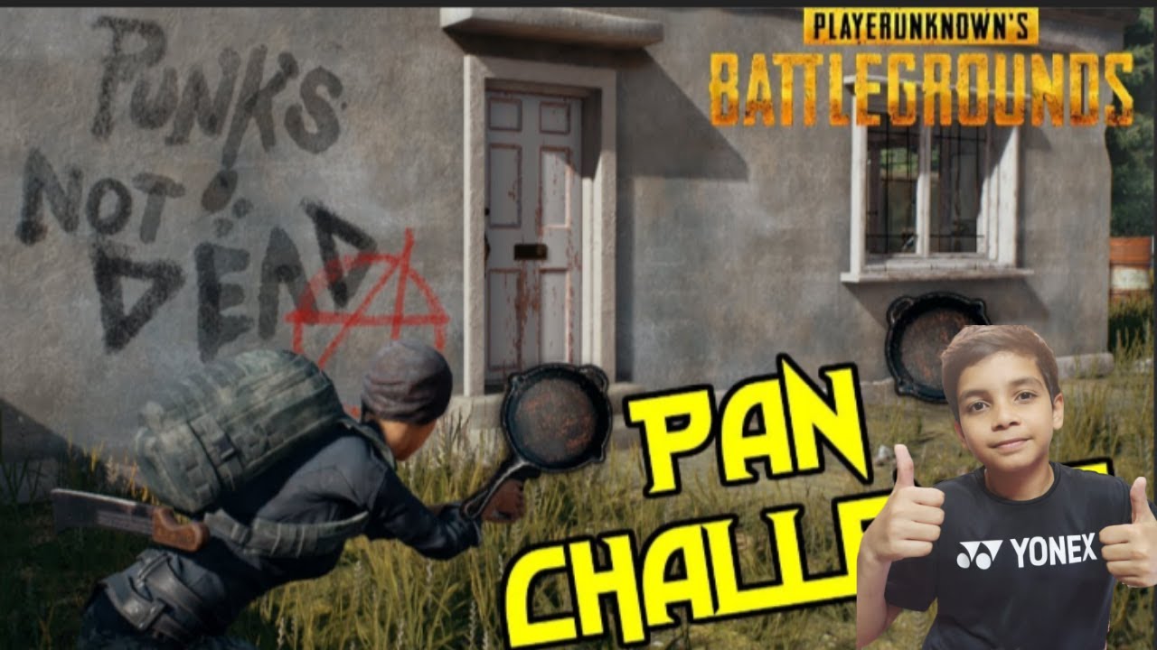 Surviving with pan in pubg mobile. / Pan challenge - YouTube