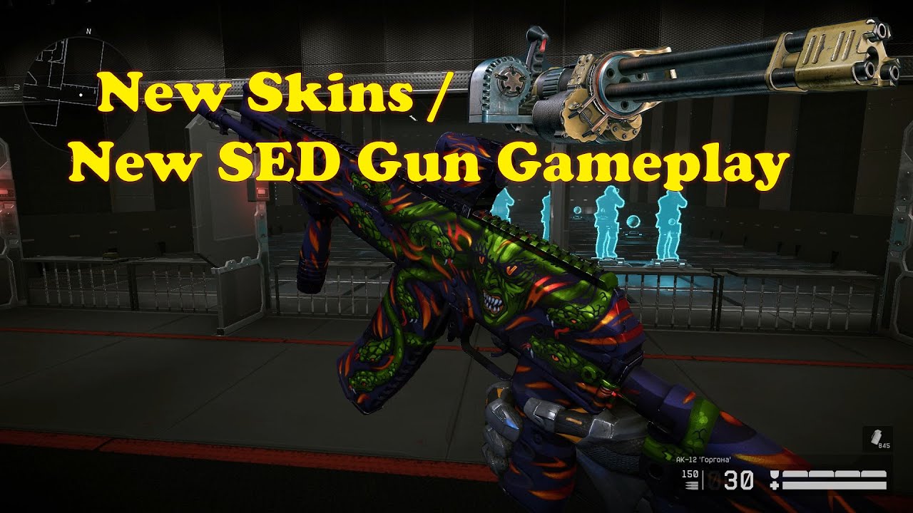 Warface - New Skins / New SED Gun Gameplay - YouTube