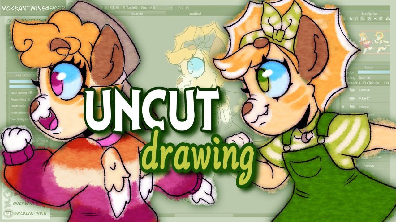 Where Is Smiley? DOODLES #1 - UNCUT Drawing [ft. OopsyDaisy]🐱💌💗 YCH ...