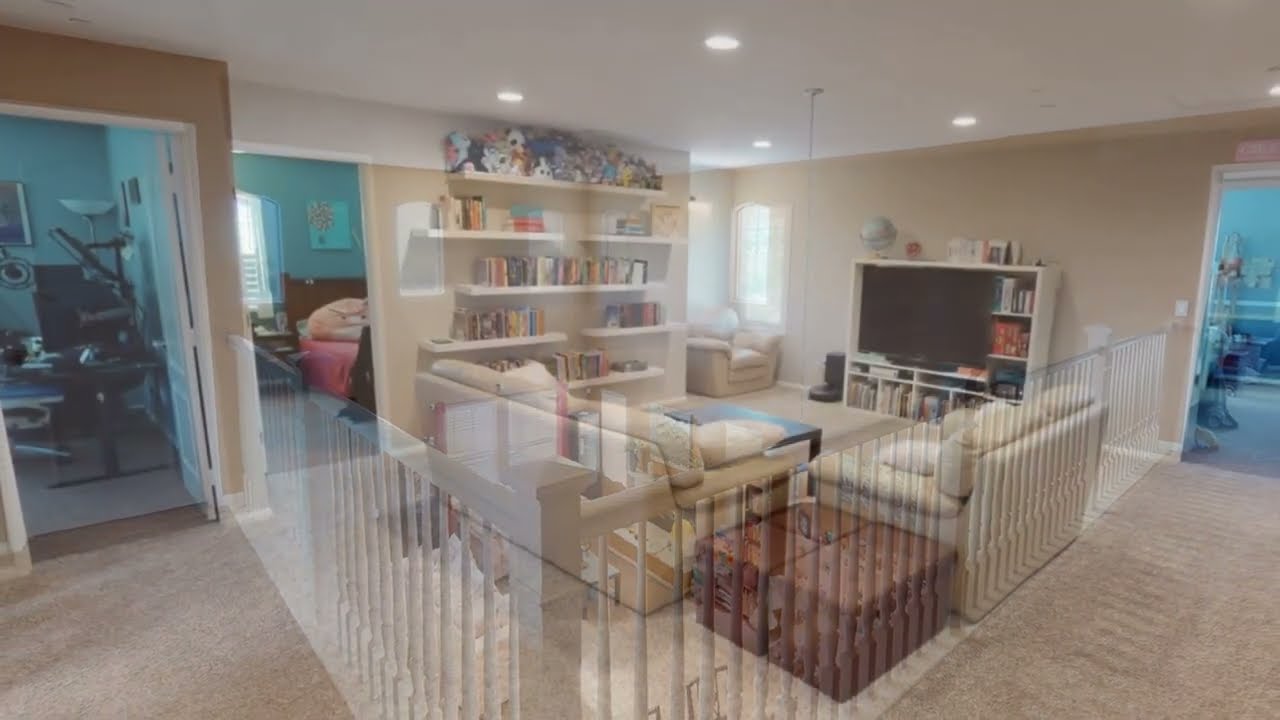 Before & After Loft Addition Transition - YouTube